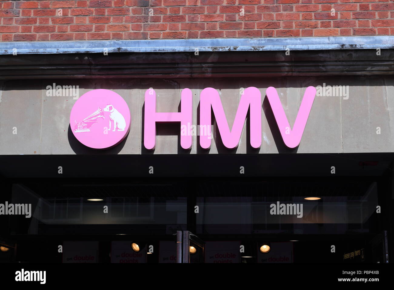 Hmv logo hi-res stock photography and images - Alamy