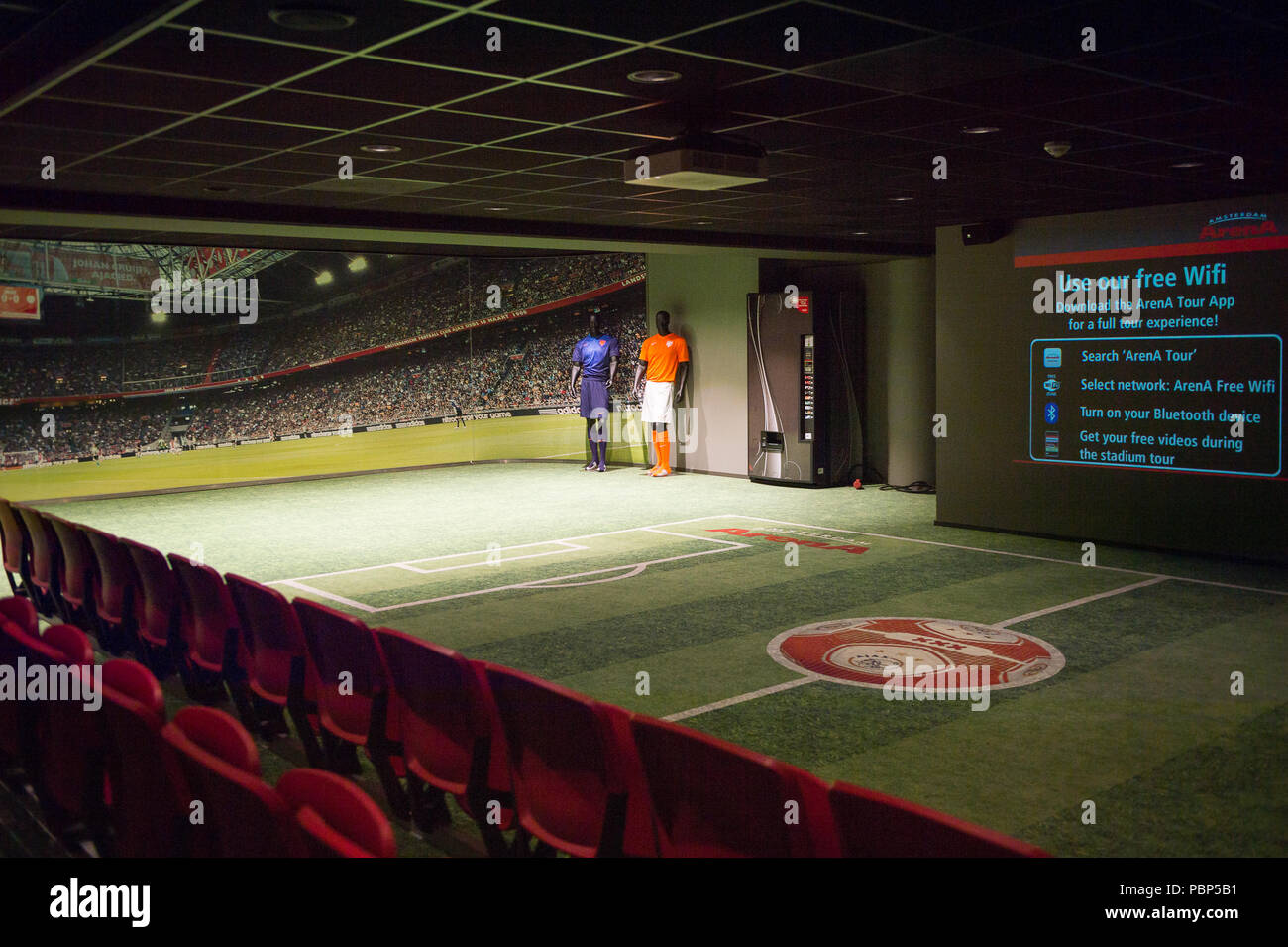 AMSTERDAM, NETHERLANDS - JUNE 2, 2015: Part of the Amsterdam Arena ...