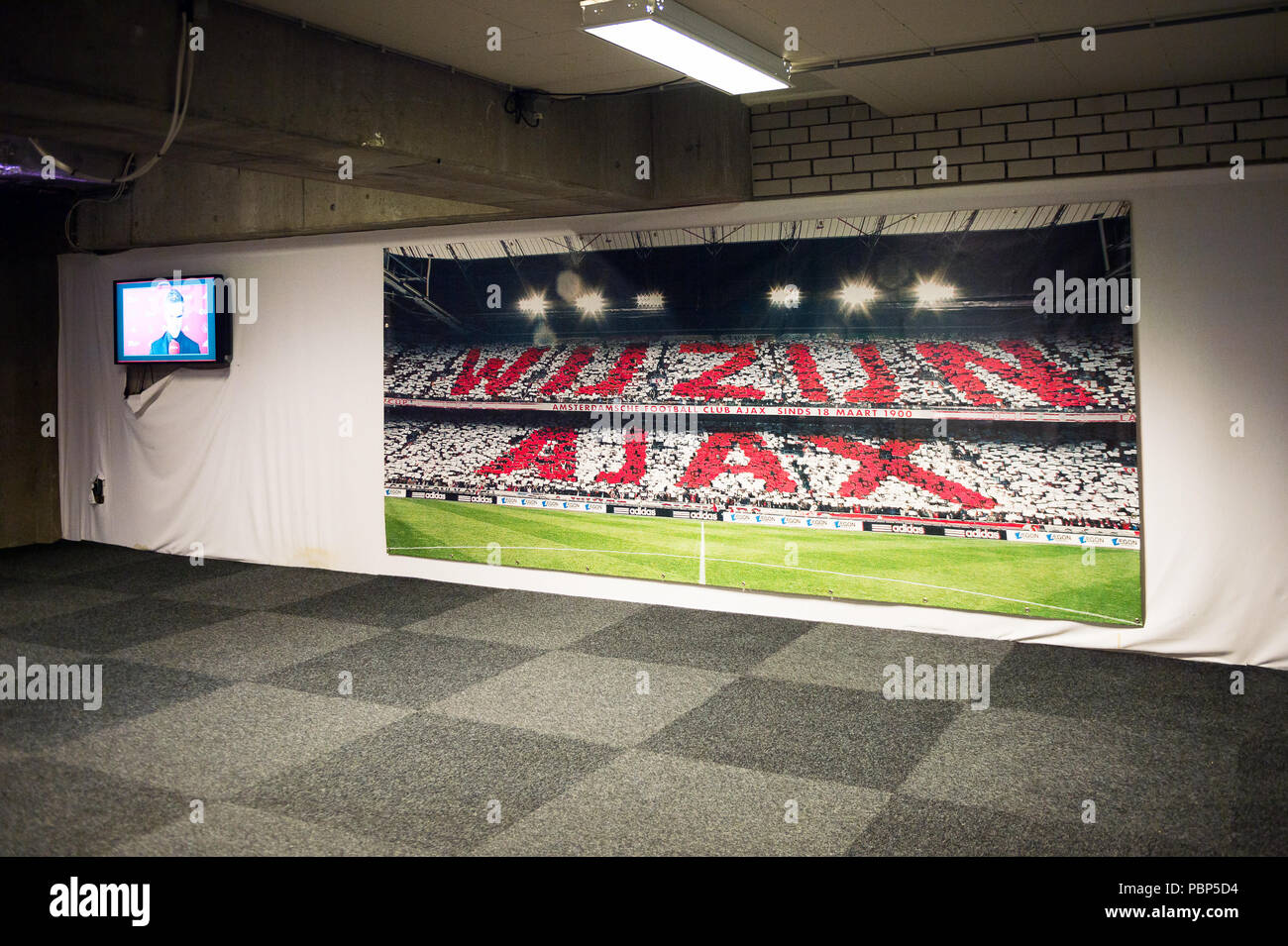 AMSTERDAM, NETHERLANDS - JUNE 2, 2015: Amsterdam Arena stadium, the ...