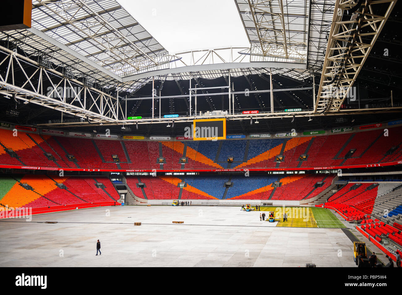 AMSTERDAM, NETHERLANDS - JUNE 2, 2015: Amsterdam Arena, the largest ...