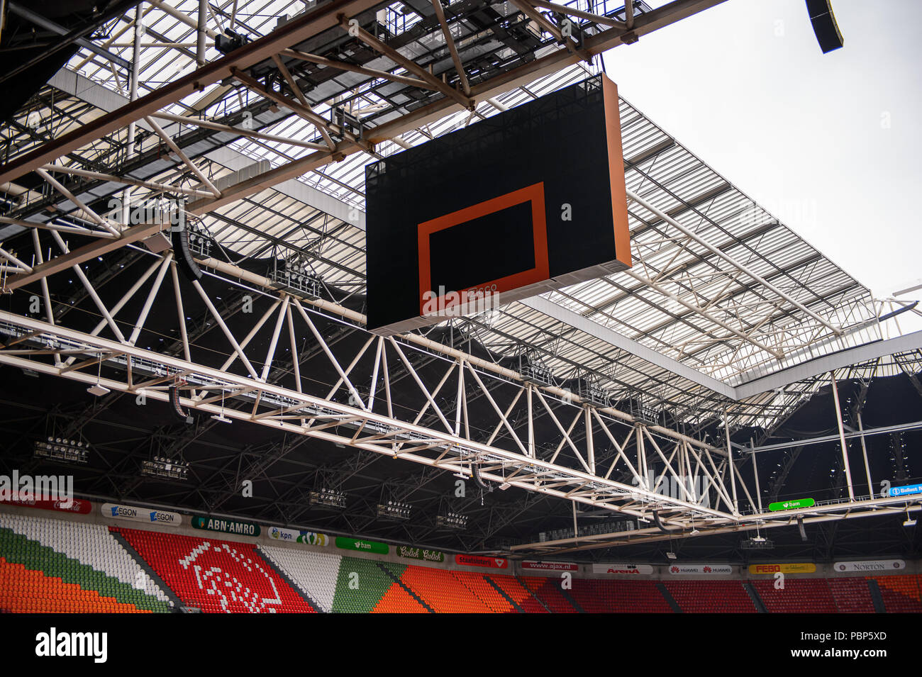 AMSTERDAM, NETHERLANDS - JUNE 2, 2015: Amsterdam Arena, the largest ...
