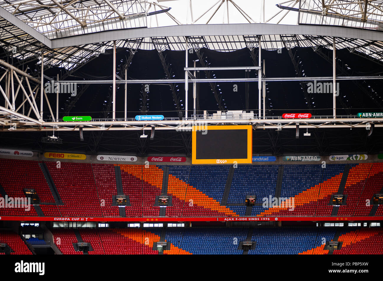 AMSTERDAM, NETHERLANDS - JUNE 2, 2015: Amsterdam Arena, the largest ...