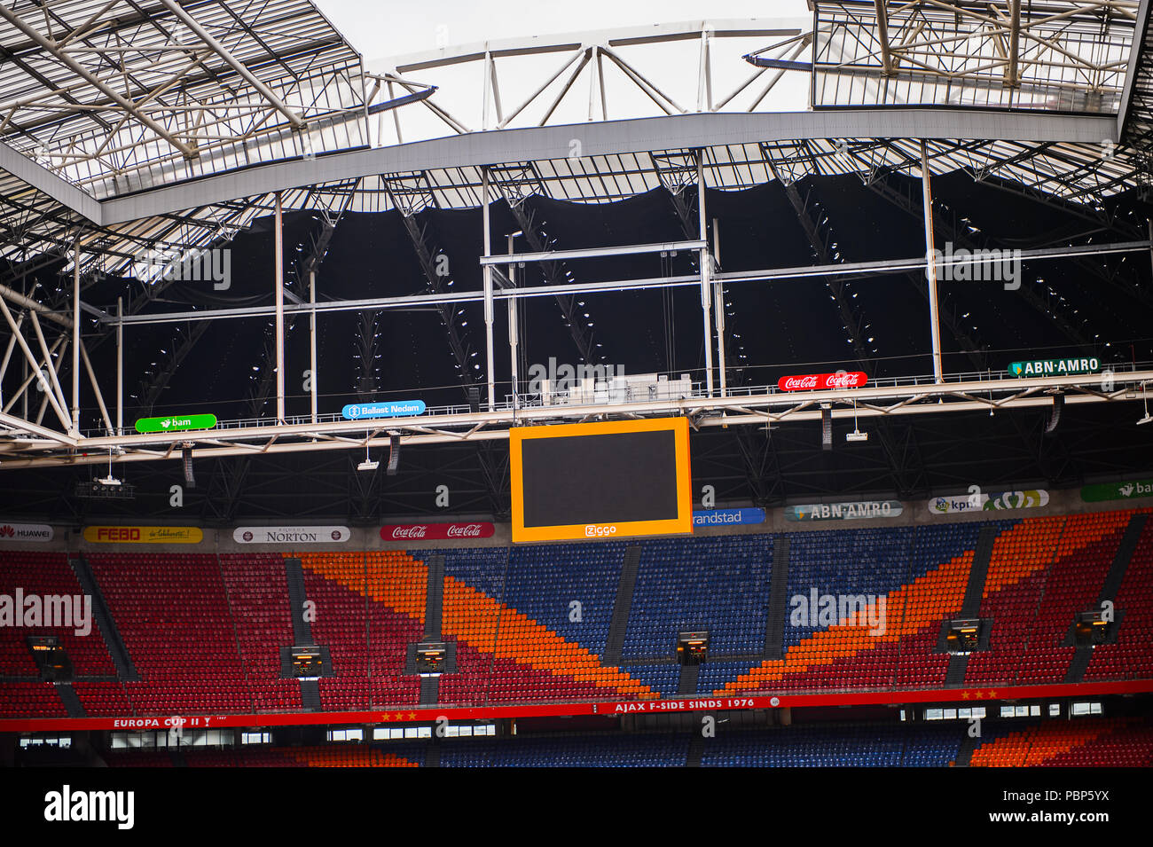 AMSTERDAM, NETHERLANDS - JUNE 2, 2015: Amsterdam Arena, the largest ...