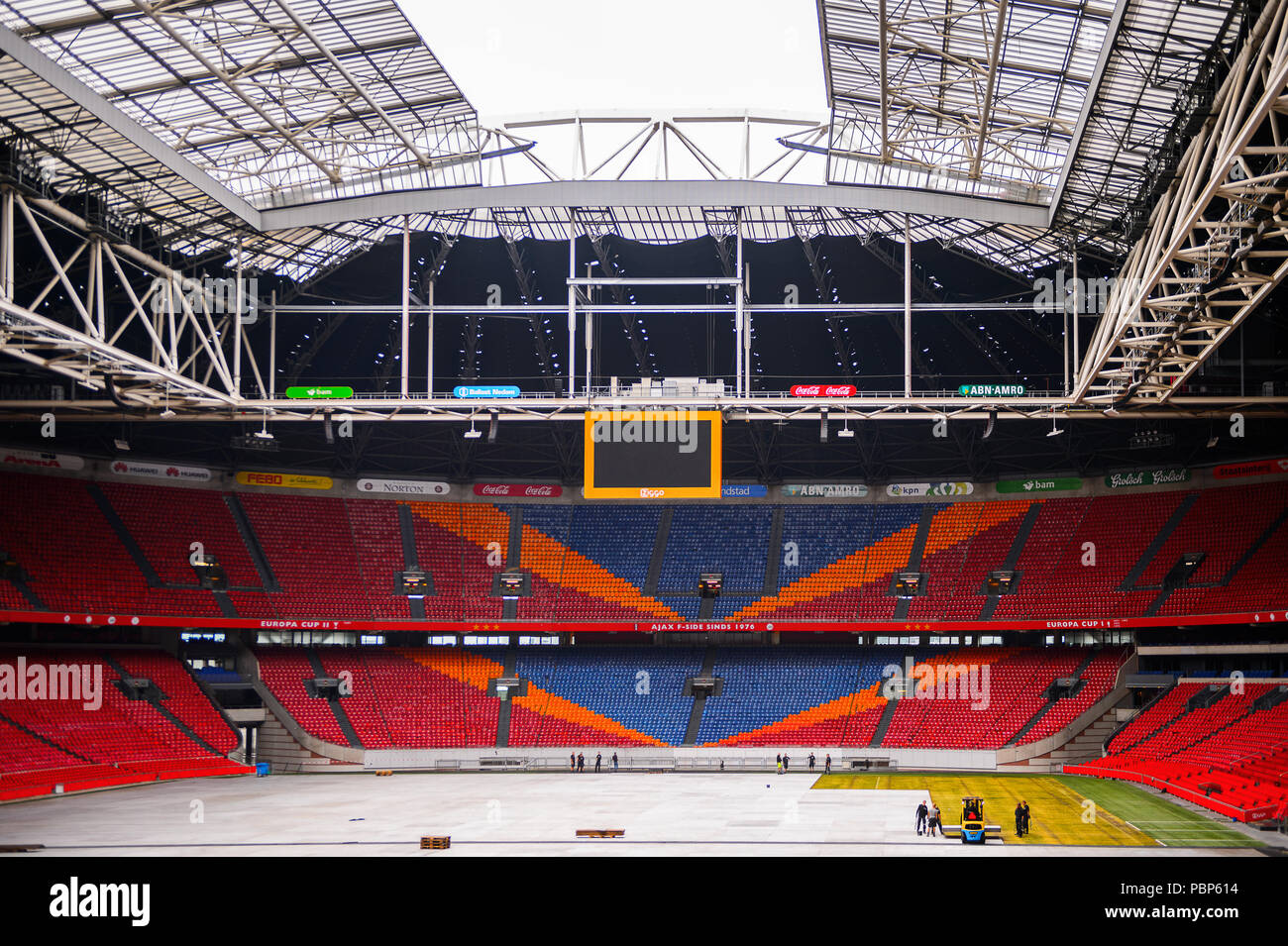 AMSTERDAM, NETHERLANDS - JUNE 2, 2015: Amsterdam Arena, the largest ...