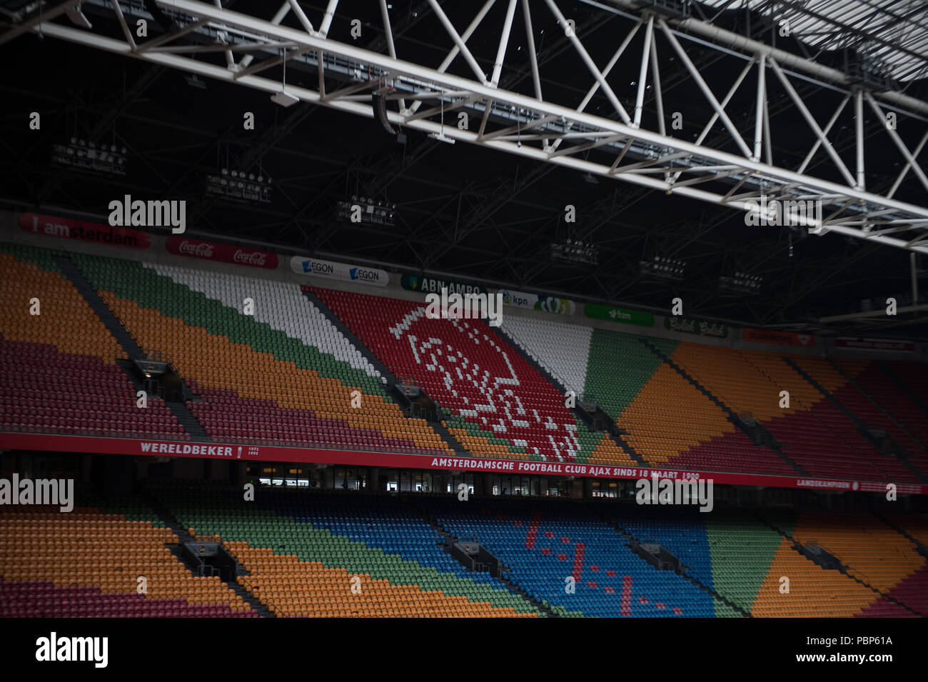 AMSTERDAM, NETHERLANDS - JUNE 2, 2015: Amsterdam Arena, the largest ...