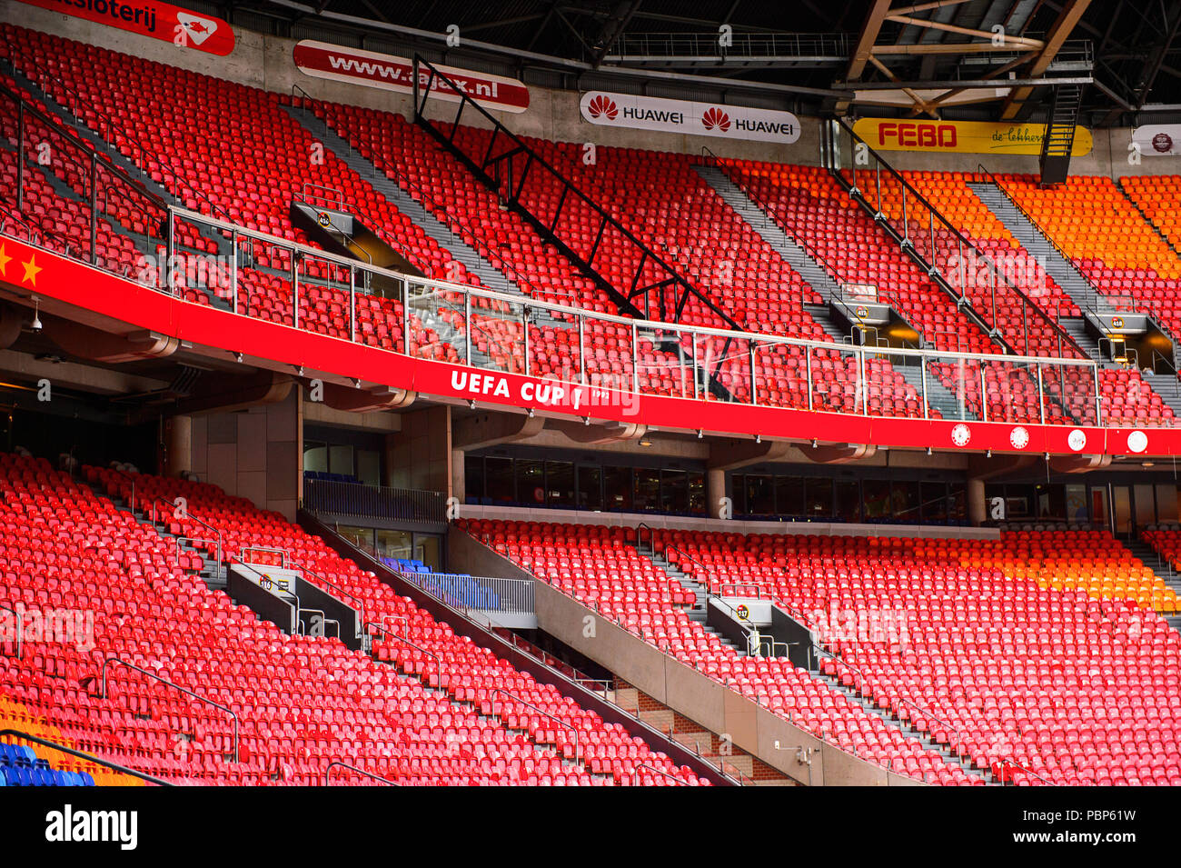 AMSTERDAM, NETHERLANDS - JUNE 2, 2015: Amsterdam Arena, the largest ...