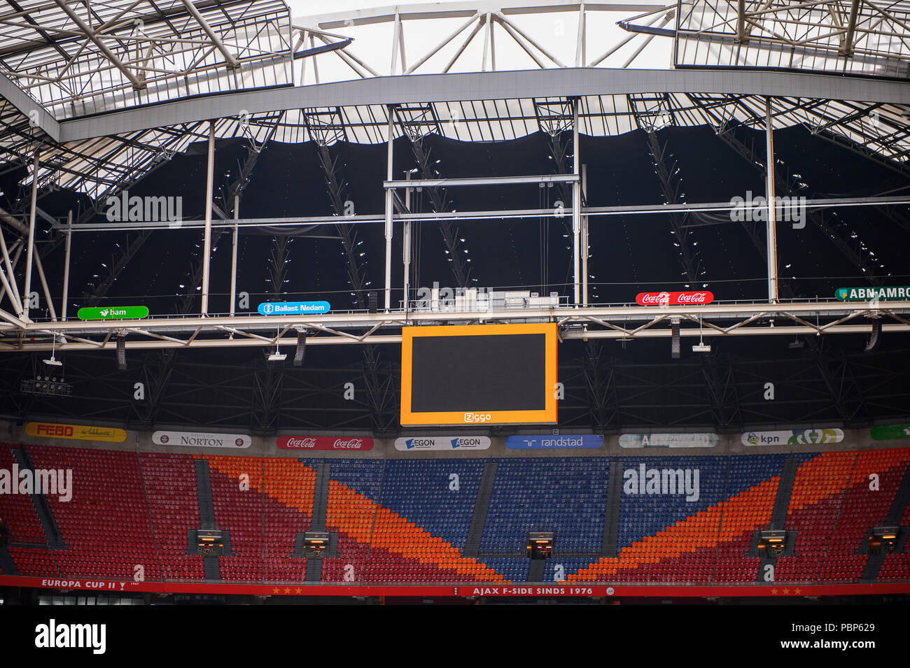 AMSTERDAM, NETHERLANDS - JUNE 2, 2015: Amsterdam Arena, the largest ...