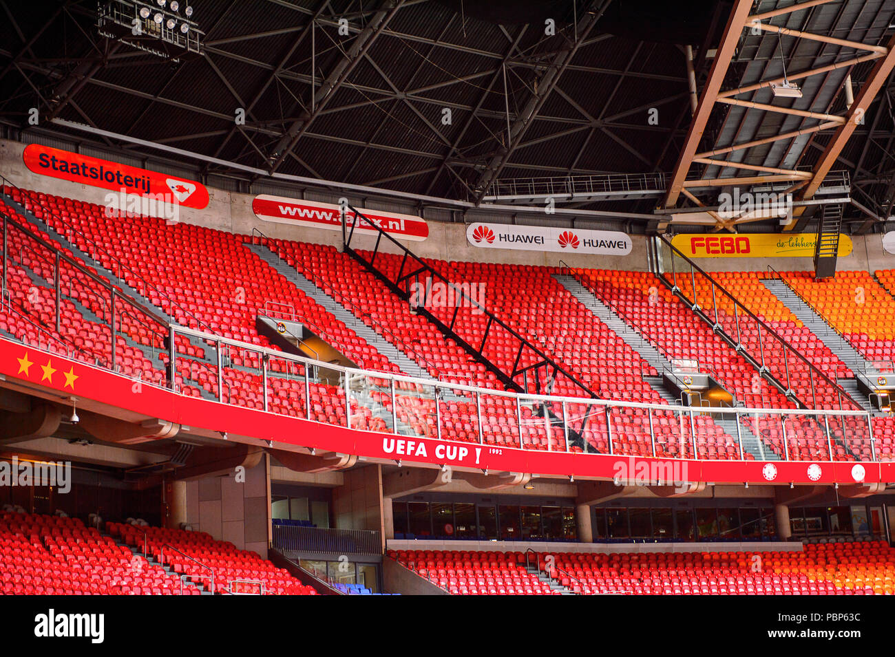 AMSTERDAM, NETHERLANDS - JUNE 2, 2015: Amsterdam Arena, the largest ...