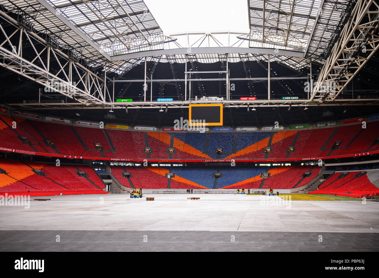 AMSTERDAM, NETHERLANDS - JUNE 2, 2015: Amsterdam Arena, the largest ...