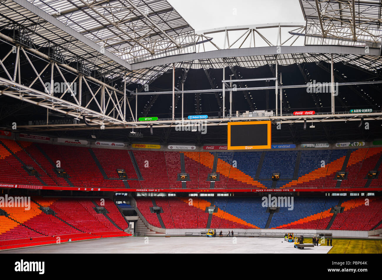 AMSTERDAM, NETHERLANDS - JUNE 2, 2015: Amsterdam Arena, the largest ...
