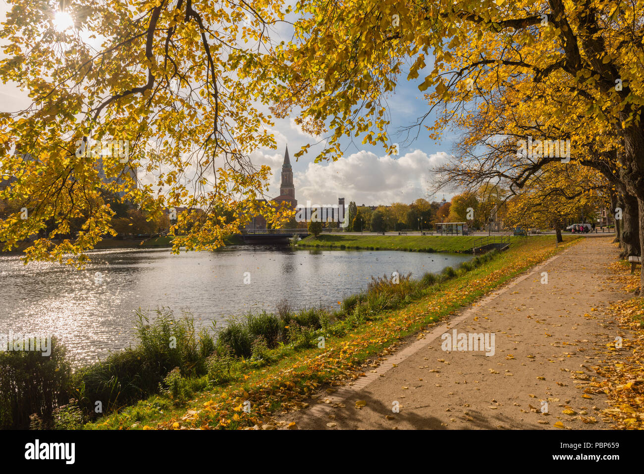 City Hall with its tower, Kiel, capital of Schleswig-Holstein, Germany ...