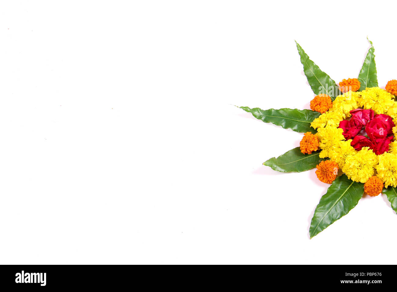 Flower decoration for onam festival hi-res stock photography and images ...