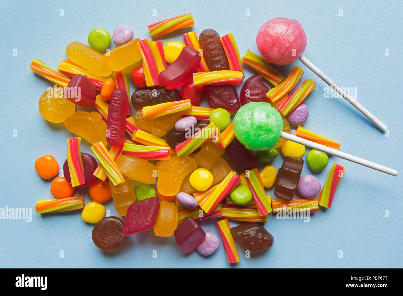 Jelly babies and sweets hi-res stock photography and images - Alamy