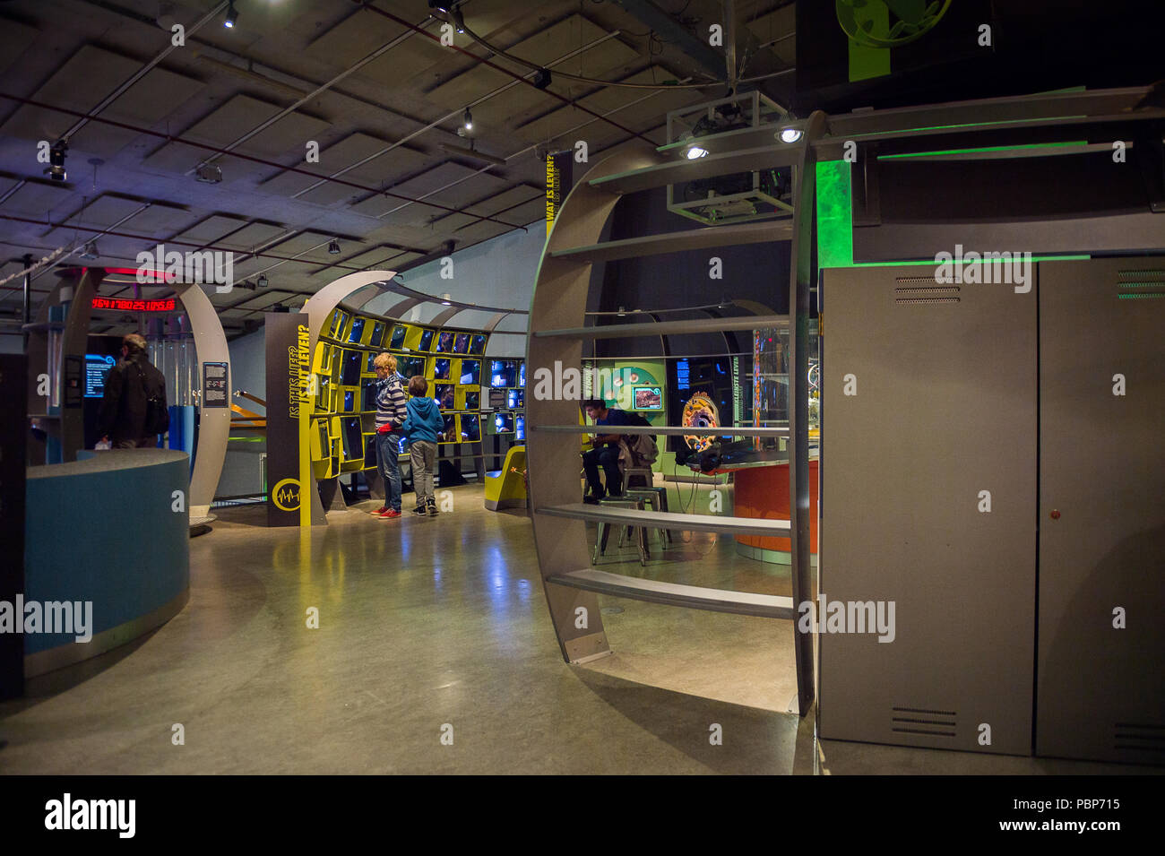 AMSTERDAM, NETHERLANDS - JUN 2, 2015: Science Center Nemo, a science ...