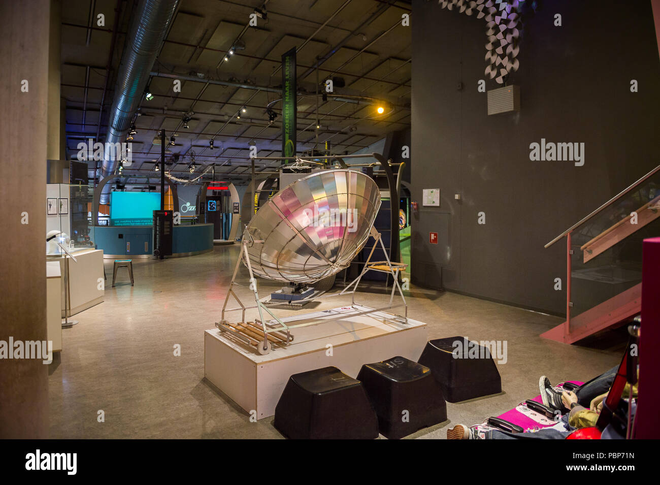 AMSTERDAM, NETHERLANDS - JUN 2, 2015: Science Center Nemo, a science ...