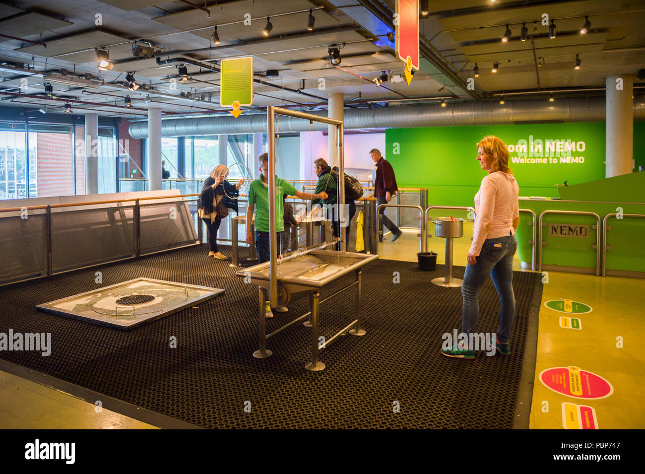 AMSTERDAM, NETHERLANDS - JUN 2, 2015: Science Center Nemo, a science ...