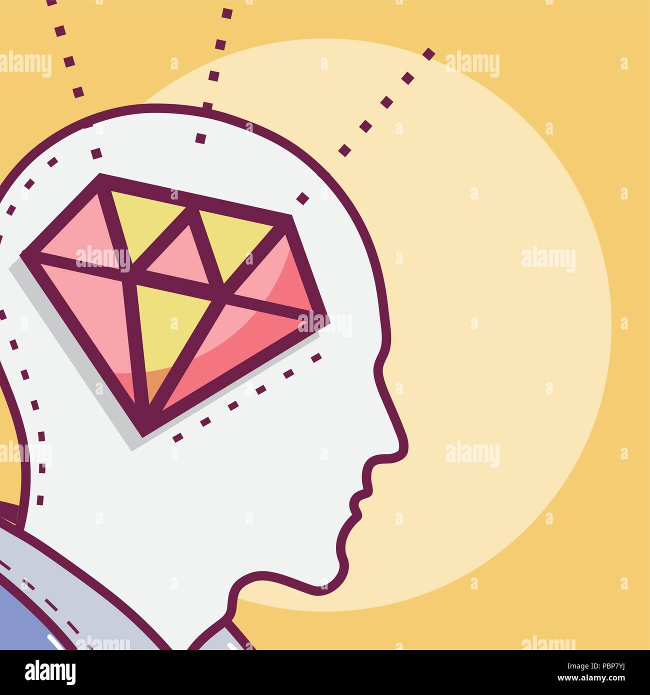 Human mind concept Stock Vector Image & Art - Alamy