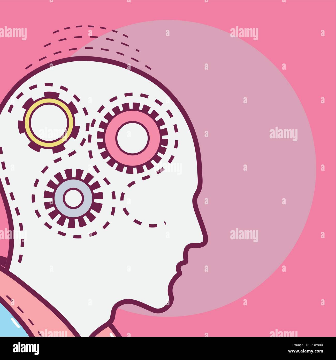 Human mind concept Stock Vector Image & Art - Alamy