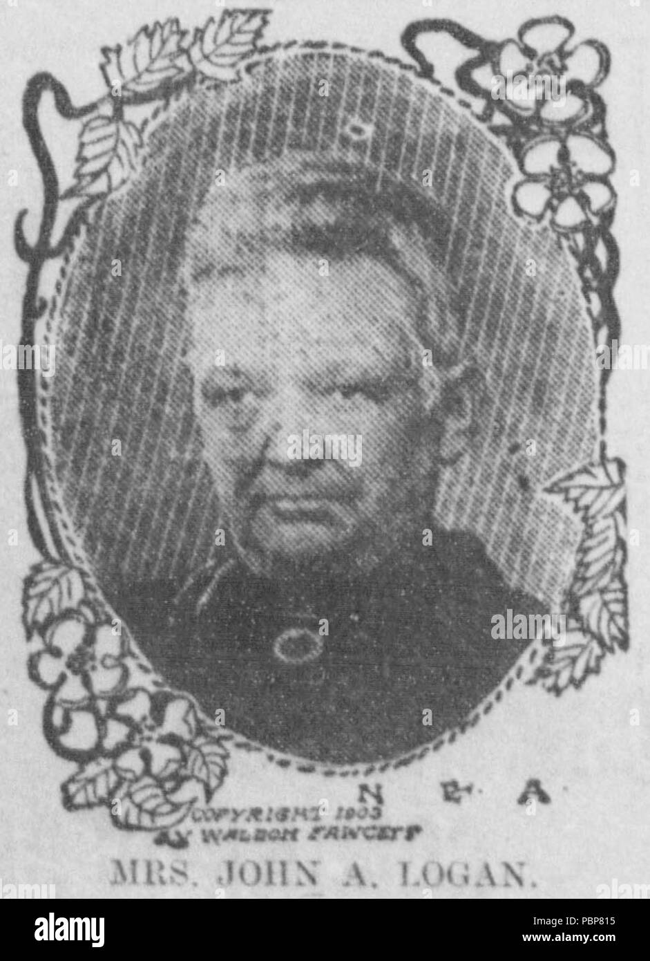 1066 Mrs John A. Logan (1903 Stock Photo - Alamy