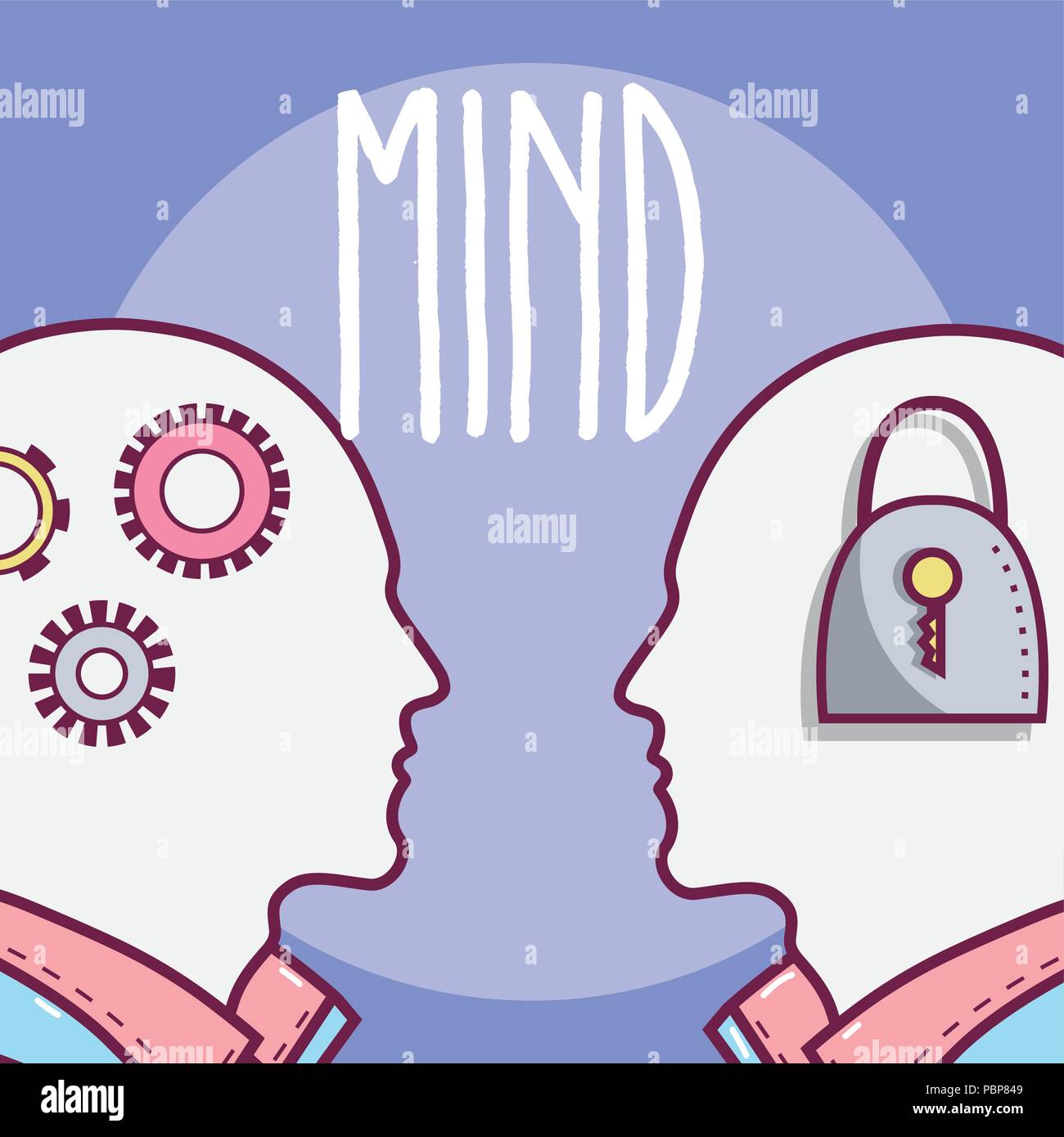 Human minds concept Stock Vector Image & Art - Alamy