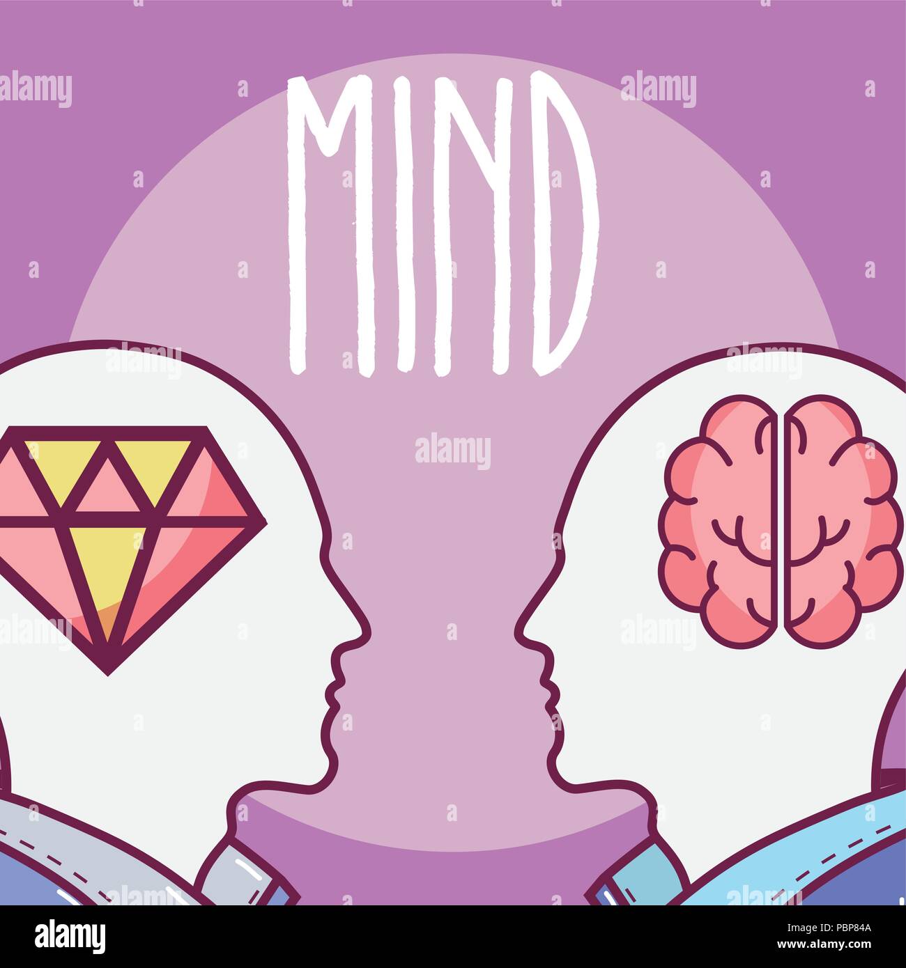 Human minds concept Stock Vector Image & Art - Alamy
