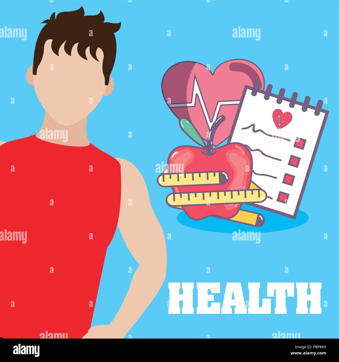 Healthy people lifestyle Stock Vector Image & Art - Alamy