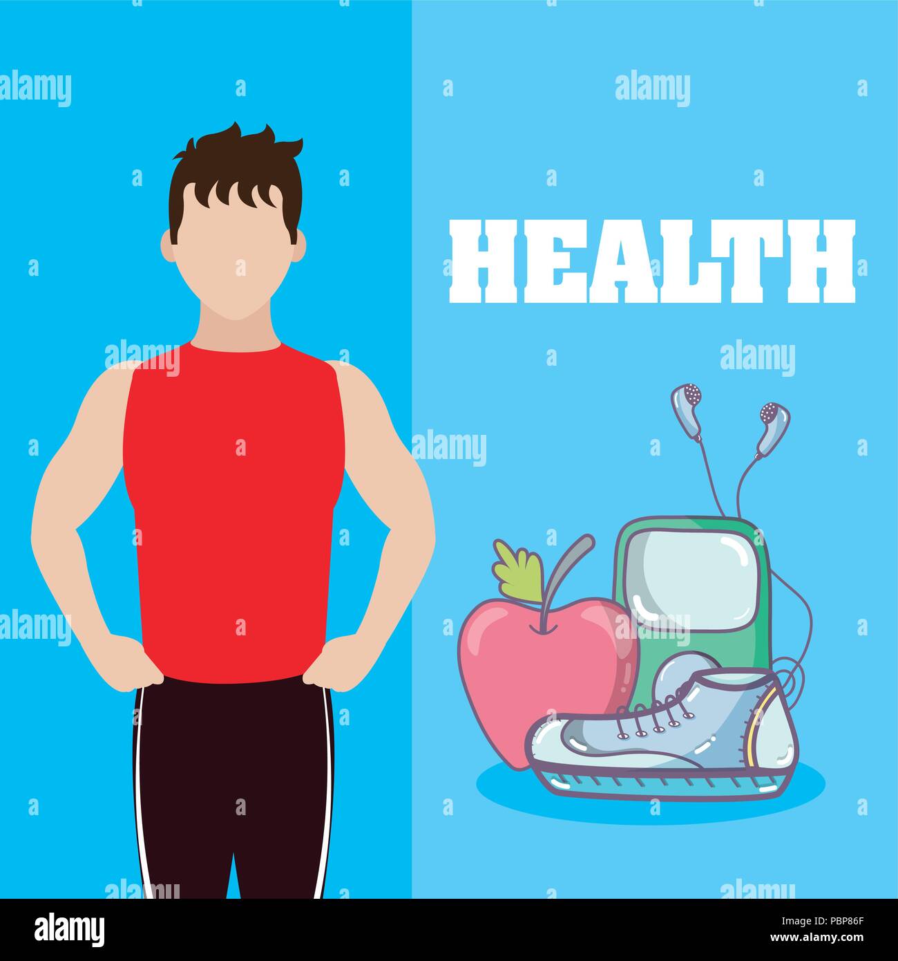 Healthy people lifestyle Stock Vector Image & Art - Alamy