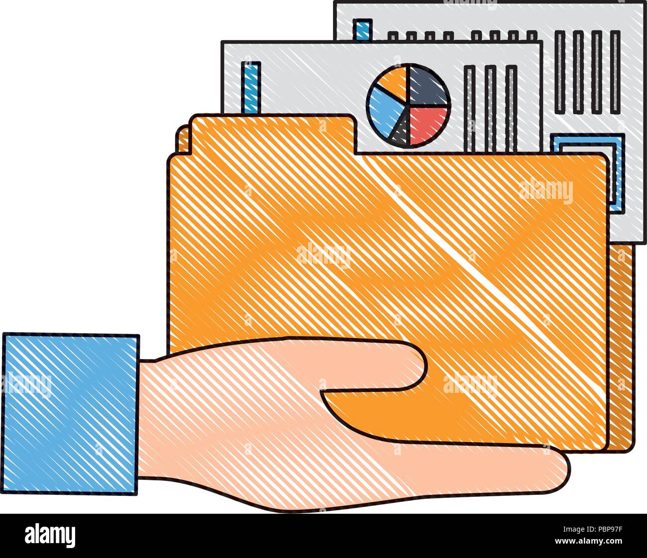 hand and folder with documents files vector illustration design Stock ... hand and folder with documents files vector illustration design Stock ...