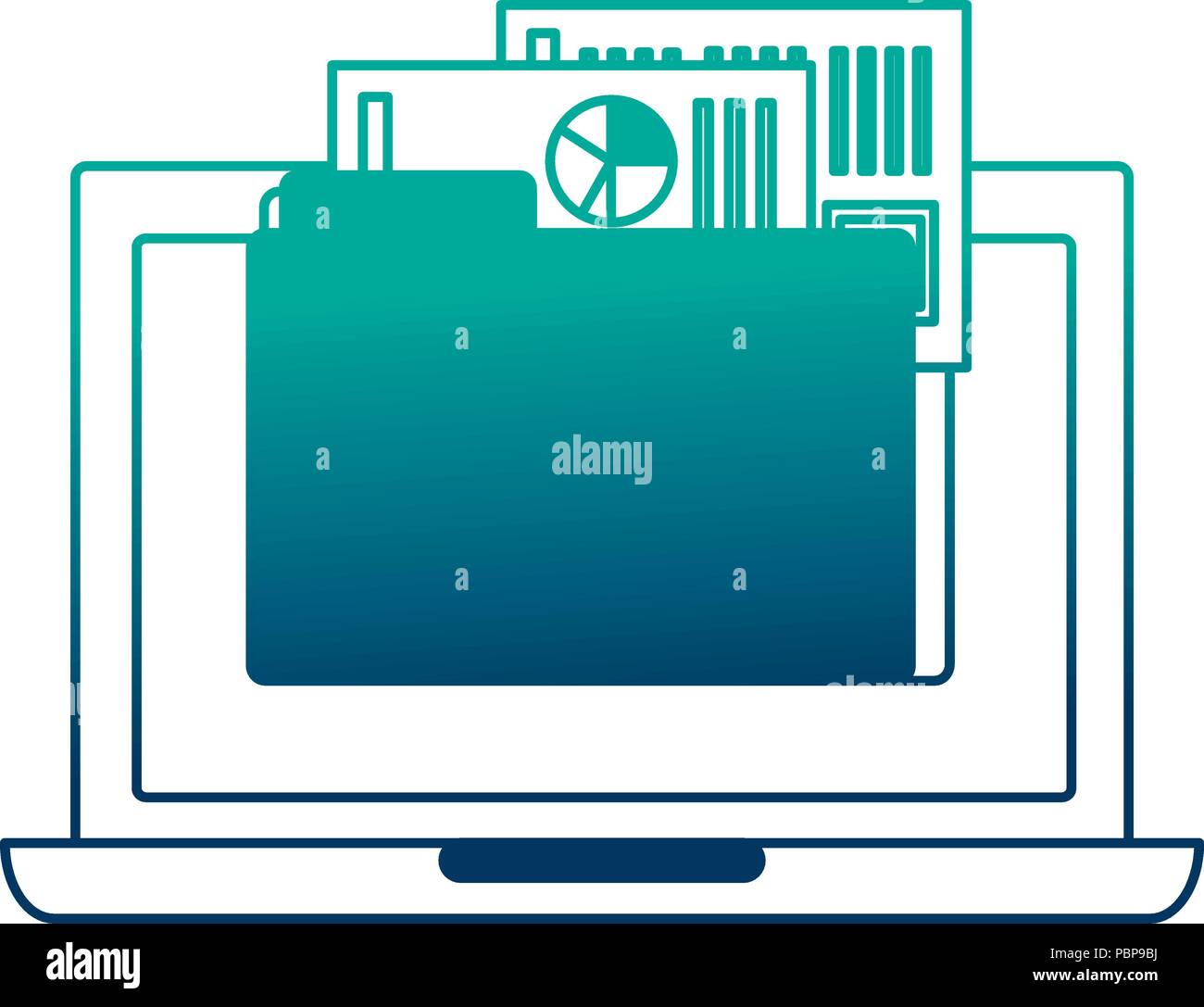 Stack of reports Stock Vector Images - Alamy