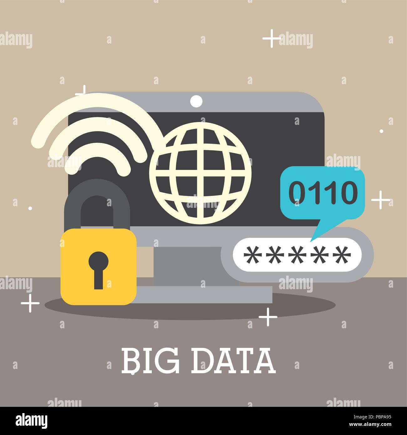 big data concept Stock Vector Image & Art - Alamy