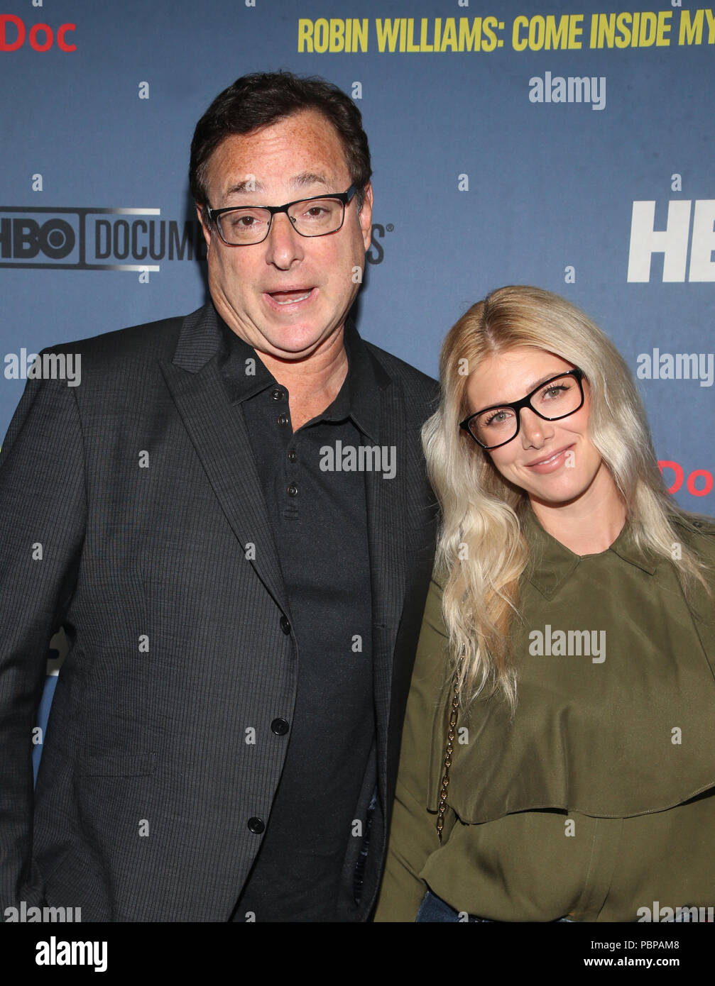 Kelly rizzo bob saget hi-res stock photography and images - Alamy