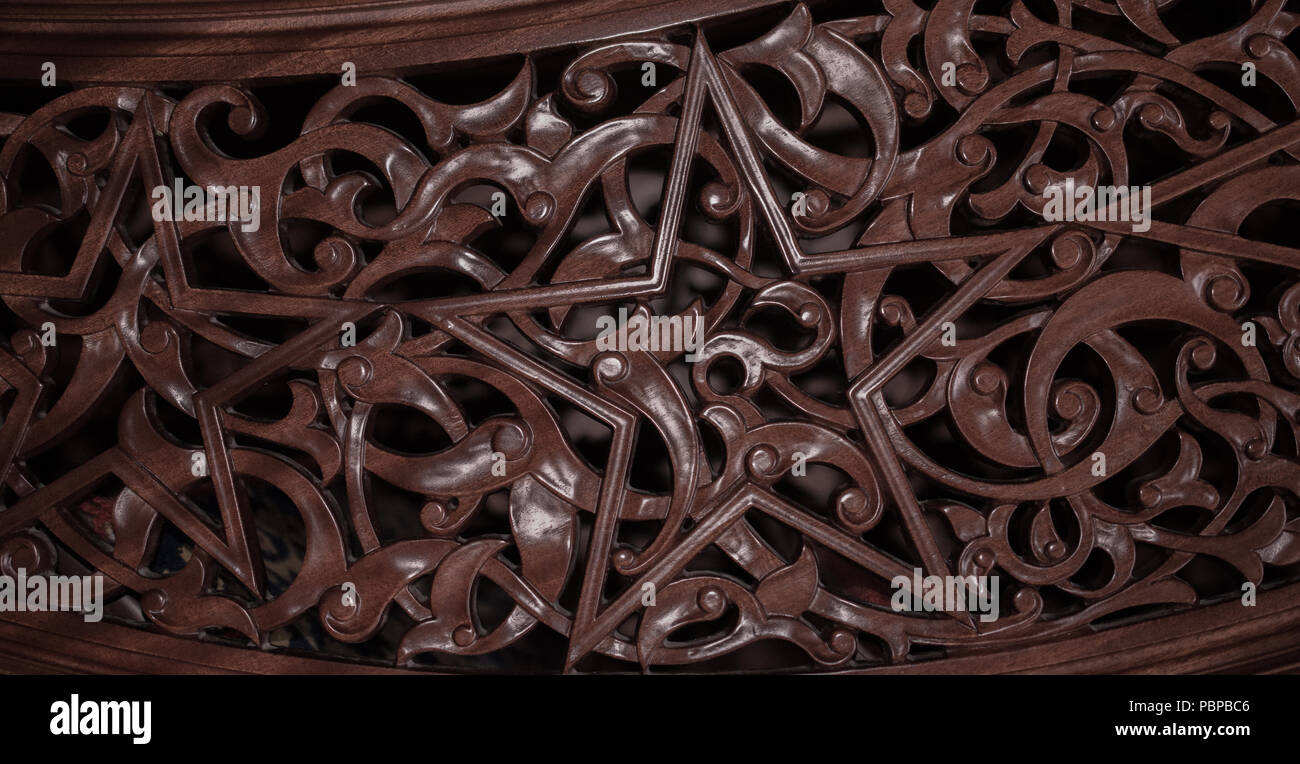 Ottoman Turkish art with geometric patterns in view Stock Photo - Alamy