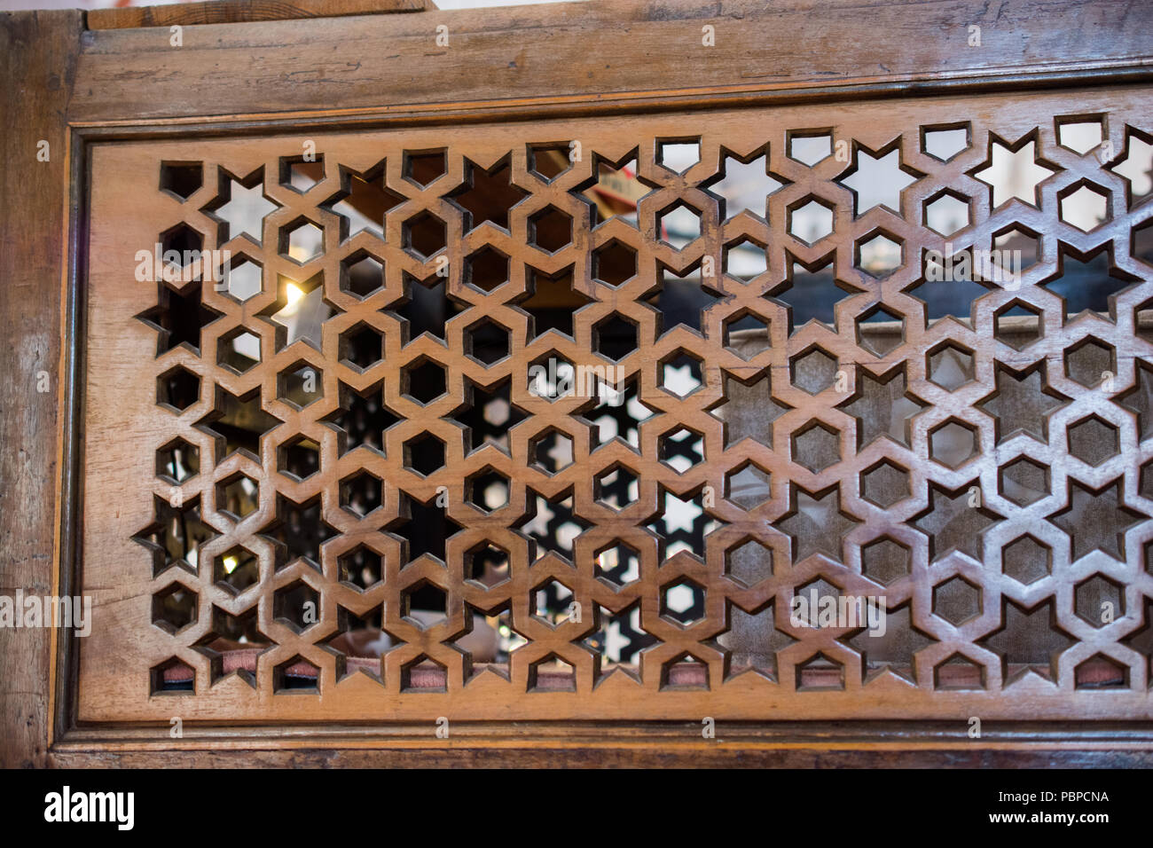 Ottoman Turkish art with geometric patterns in view Stock Photo - Alamy