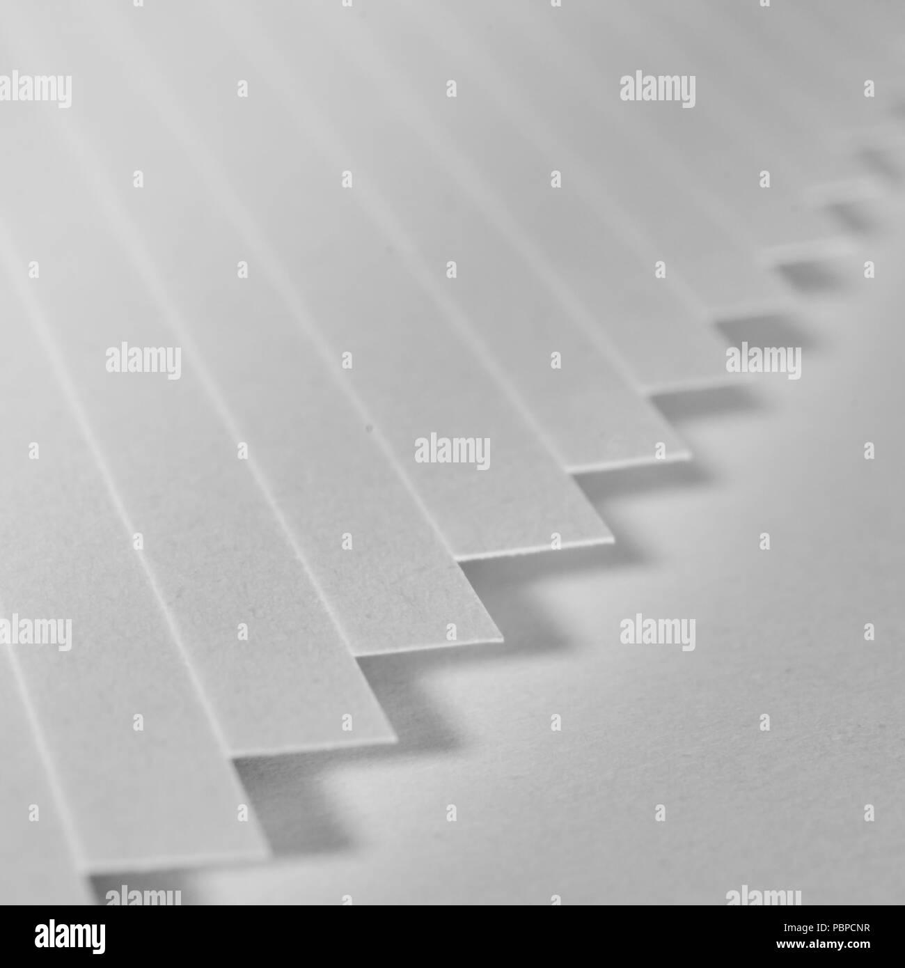 Abstract Mono Paper Edges Stock Photo - Alamy