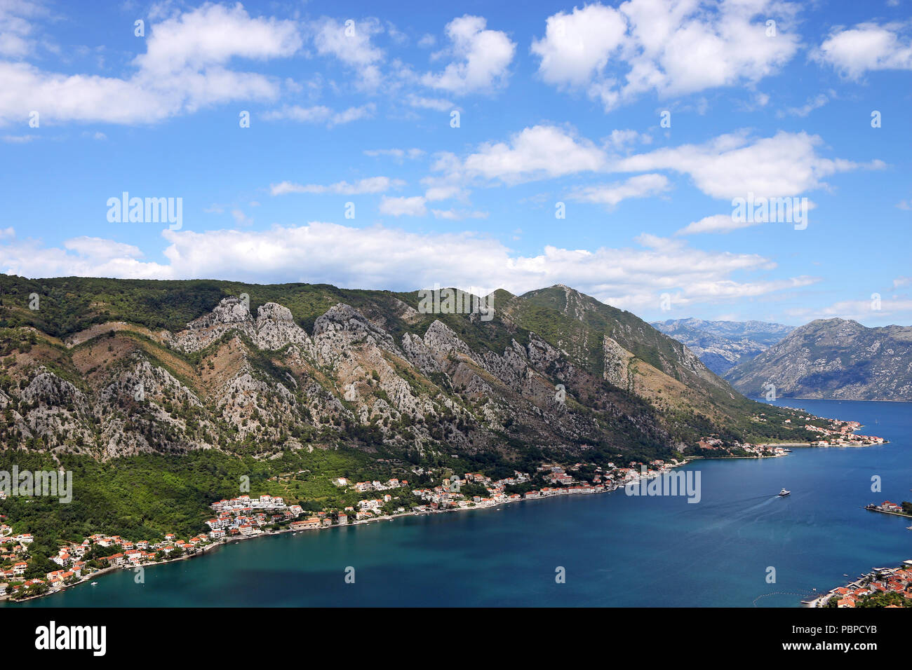 Kotor bay montenegro summer season hi-res stock photography and images ...