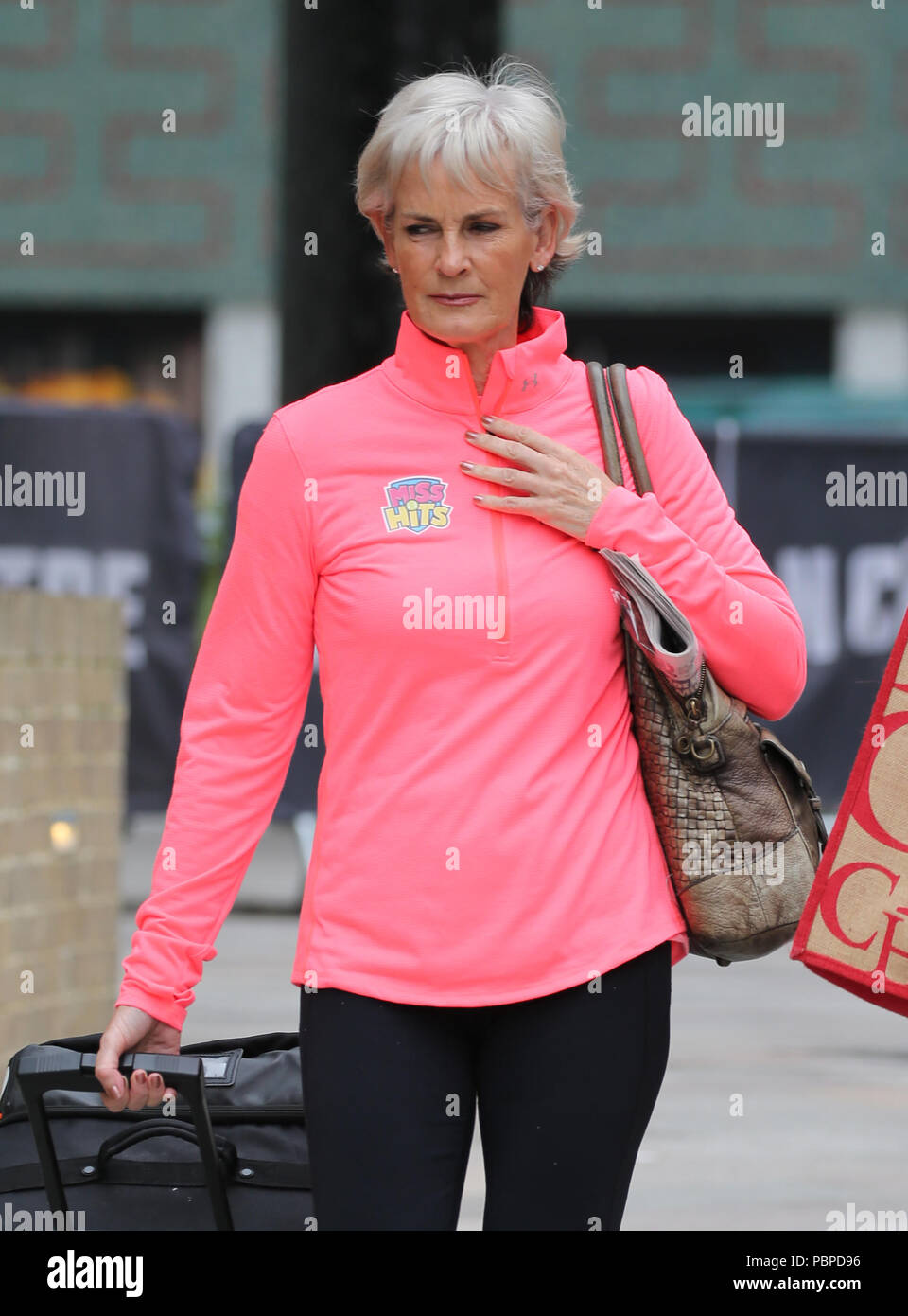 Judy Murray outside ITV Studios Featuring: Judy Murray Where: London ...