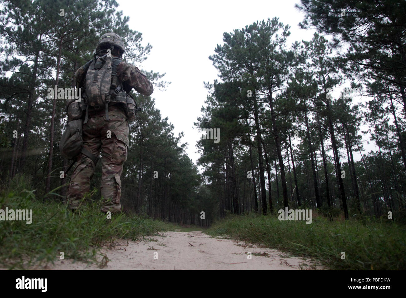 Spc. Diane Hoang, from the U.S. Army Training Center, competes in the ...