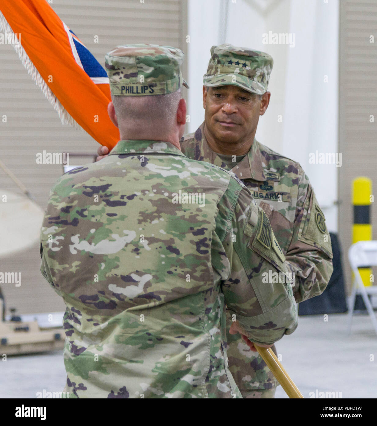 Outgoing 335th Signal Command (Theater) (Provisional) commander U.S ...