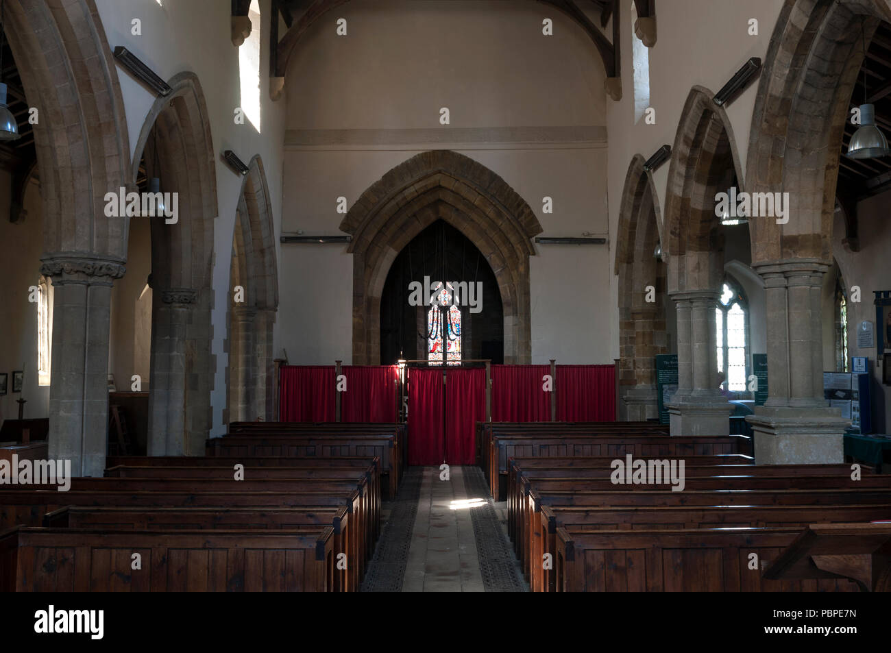 All Saints Church, Naseby, Northamptonshire, England, UK Stock Photo ...