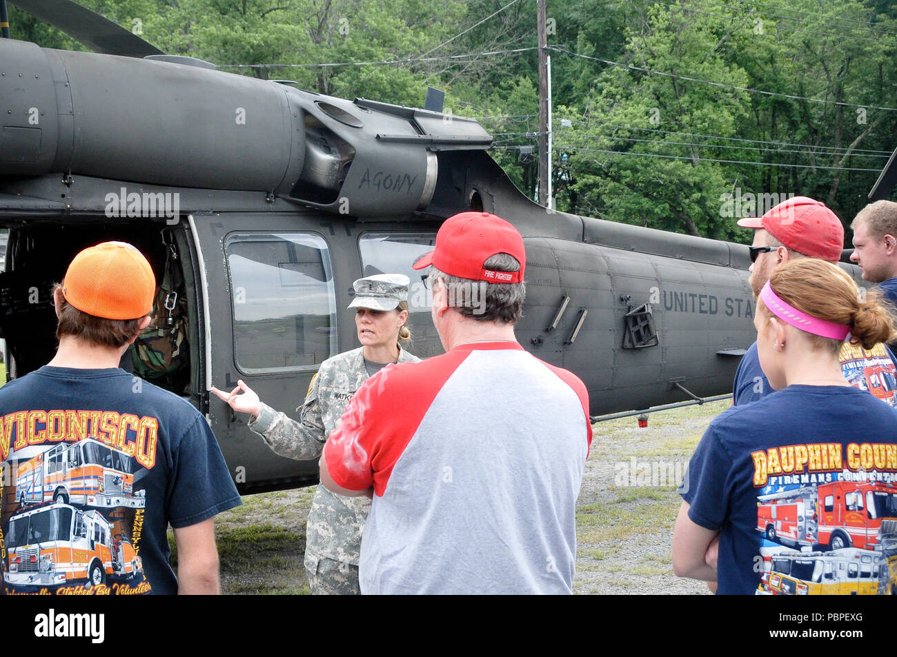 U.S. Army Chief Warrant Officer 3 Danielle Watkins, safety officer for ...