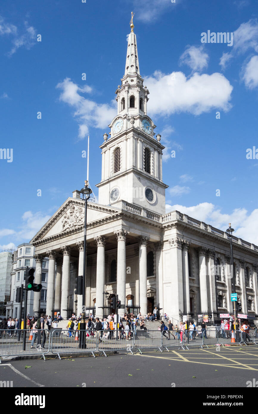 English church spire and town square hi-res stock photography and ...