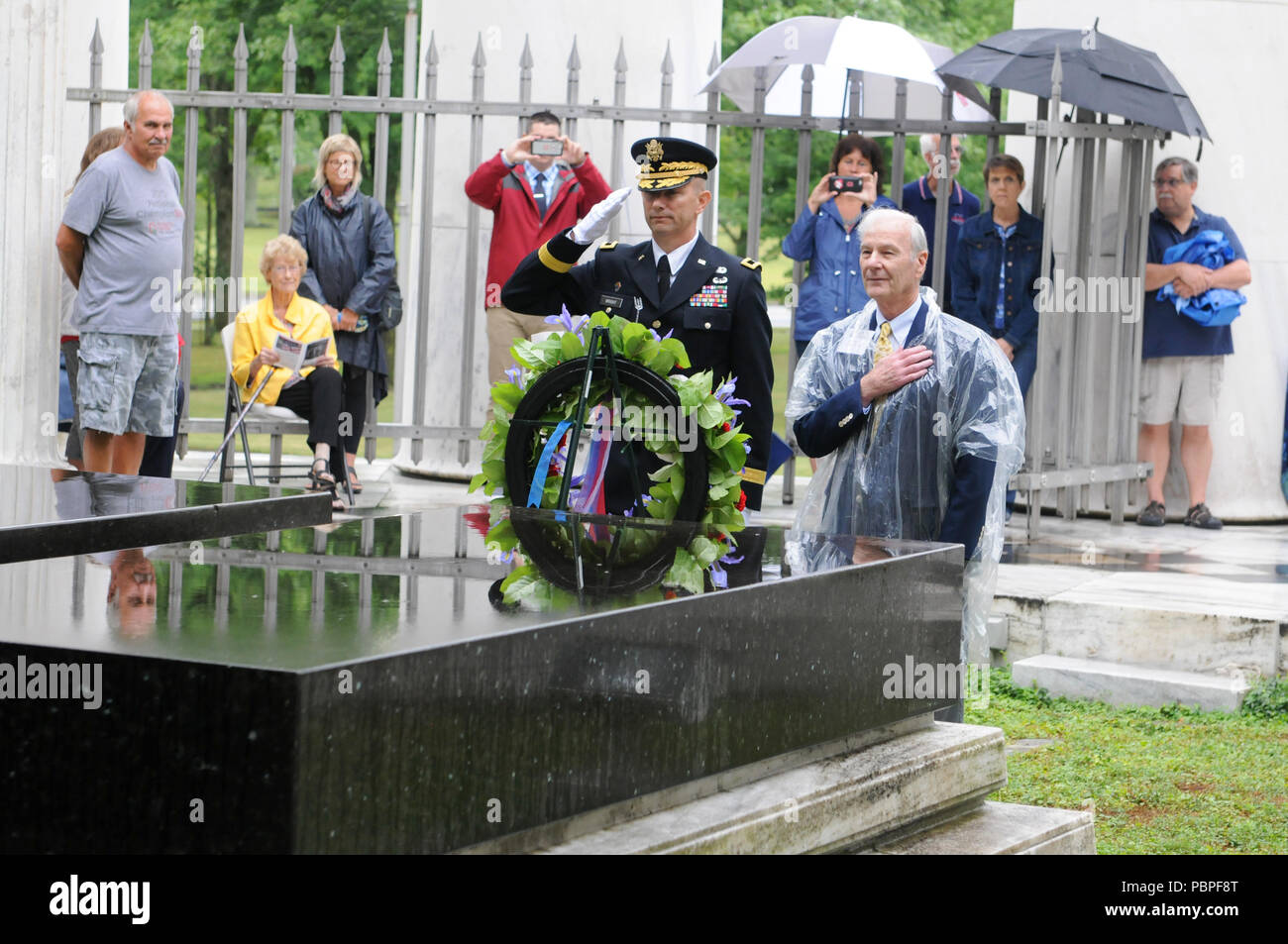 Brigadier Gen. Tony L. Wright, center, deputy commanding general, 88th ...