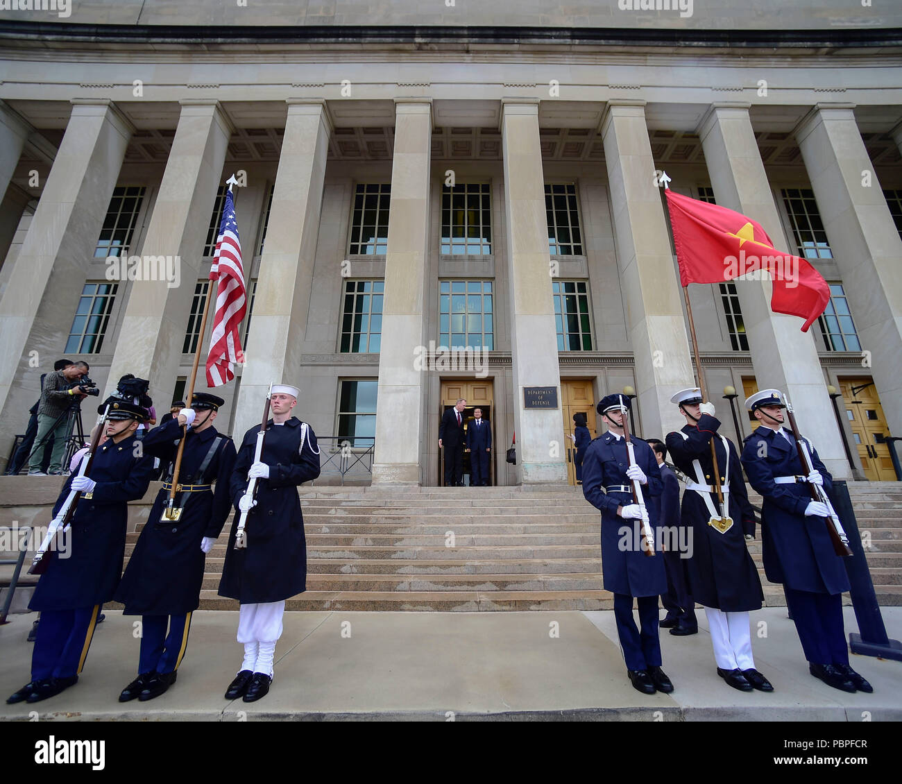 U.S. Deputy Secretary of Defense Patrick M. Shanahan meets with ...