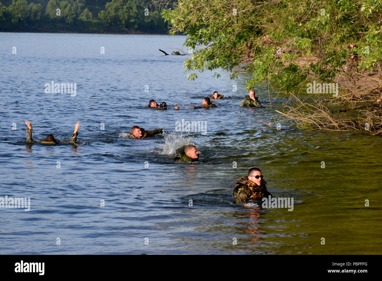 In this image, released by the U.S. Army Reserve, members of the 420th ...
