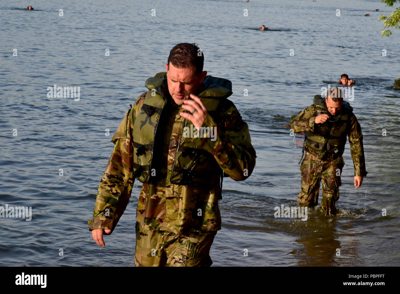 In this image, released by the U.S. Army Reserve, members of the 420th ...