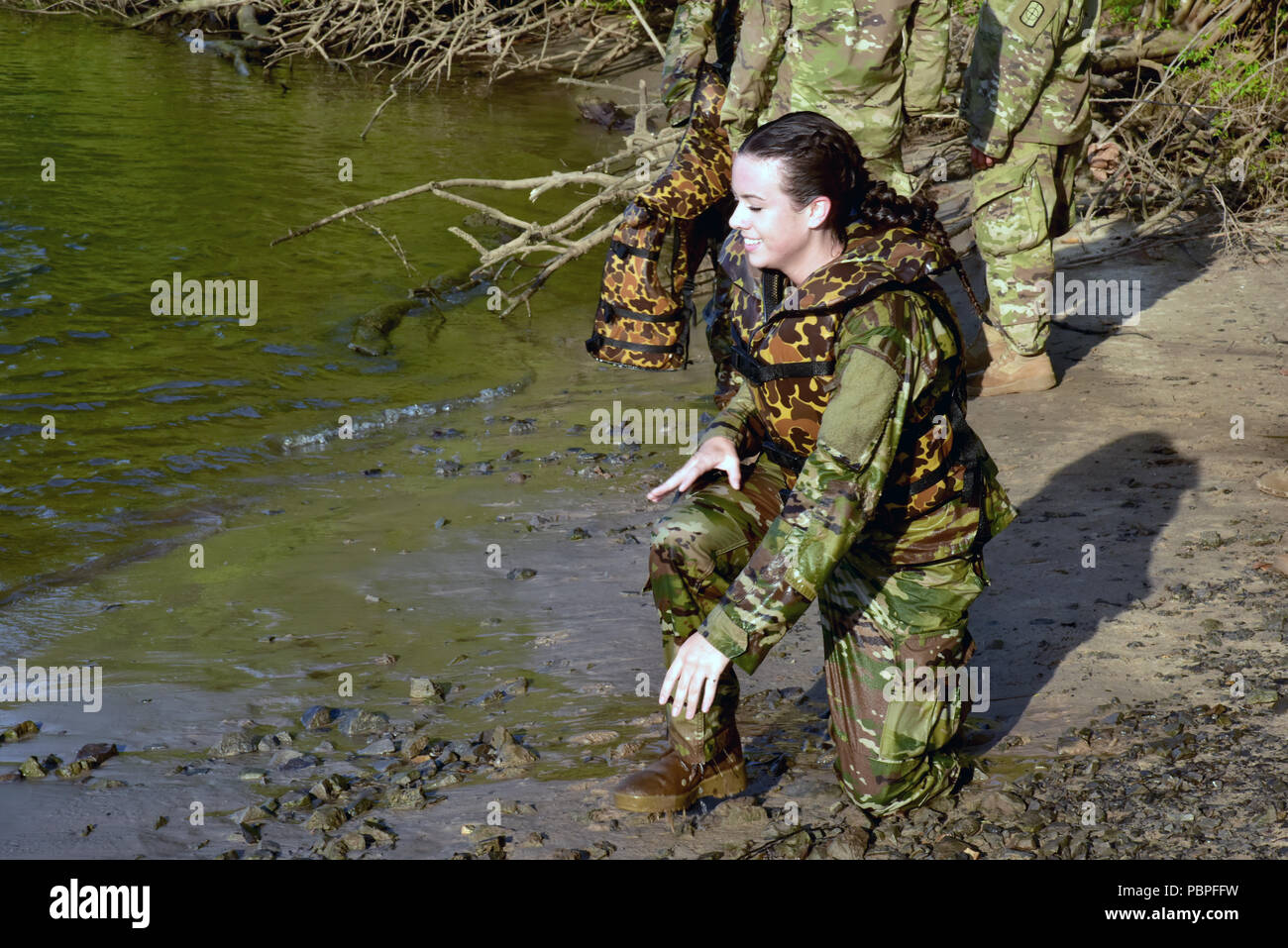In this image, released by the U.S. Army Reserve, members of the 420th ...