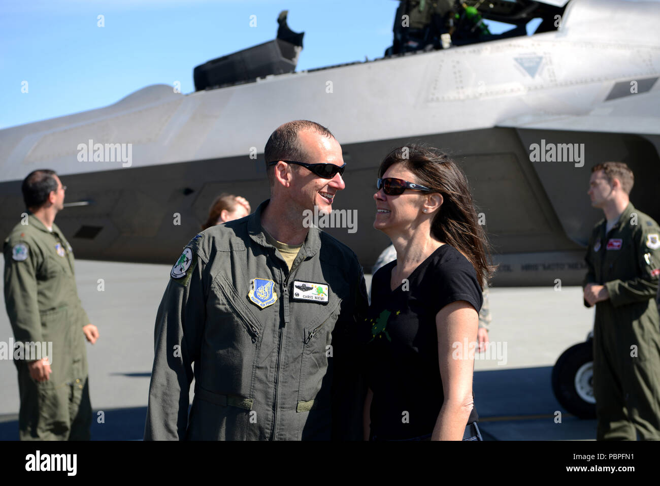 U.S. Air Force Col. Christopher J. Niemi, 3rd Wing commander, is ...