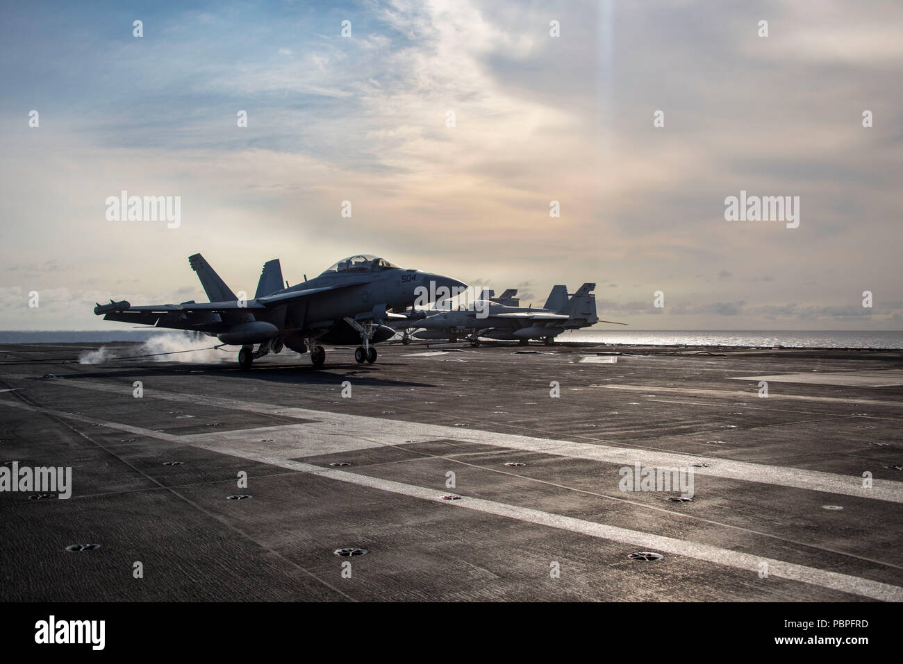 180722-N-VQ841-0372 PACIFIC OCEAN (July 22, 2018) An EA-18G Growler ...