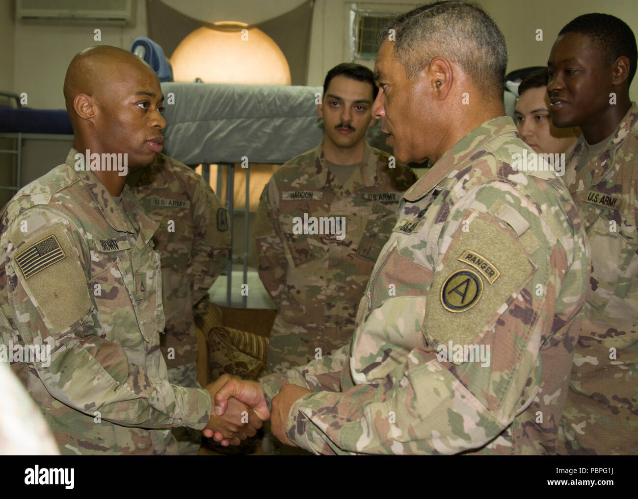U.S. Army Lt. Gen. Michael X. Garrett, U.S. Army Central (USARCENT ...