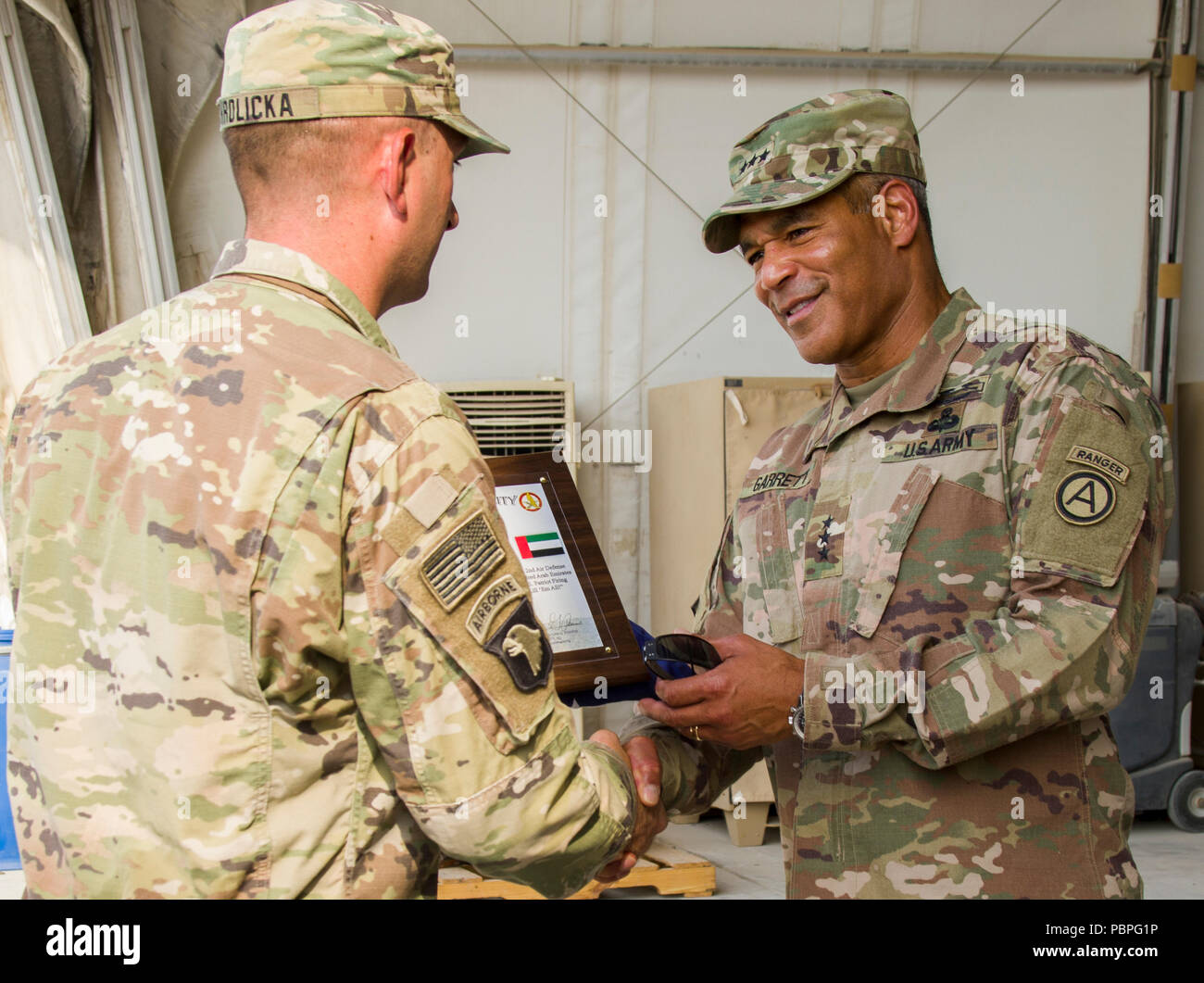 U.S. Army Lt. Gen. Michael X. Garrett, U.S. Army Central (USARCENT ...